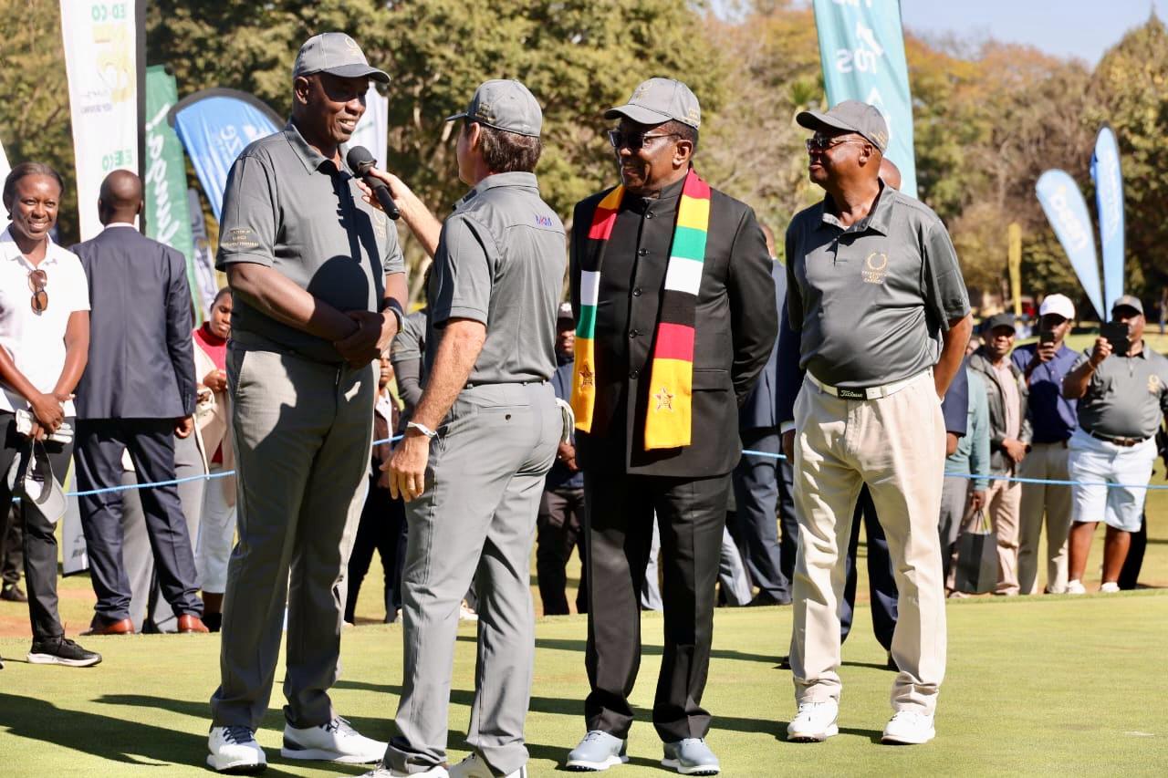 Kudakwashe Tagwirei plays golf with Mnangagwa in 'propaganda' video ...